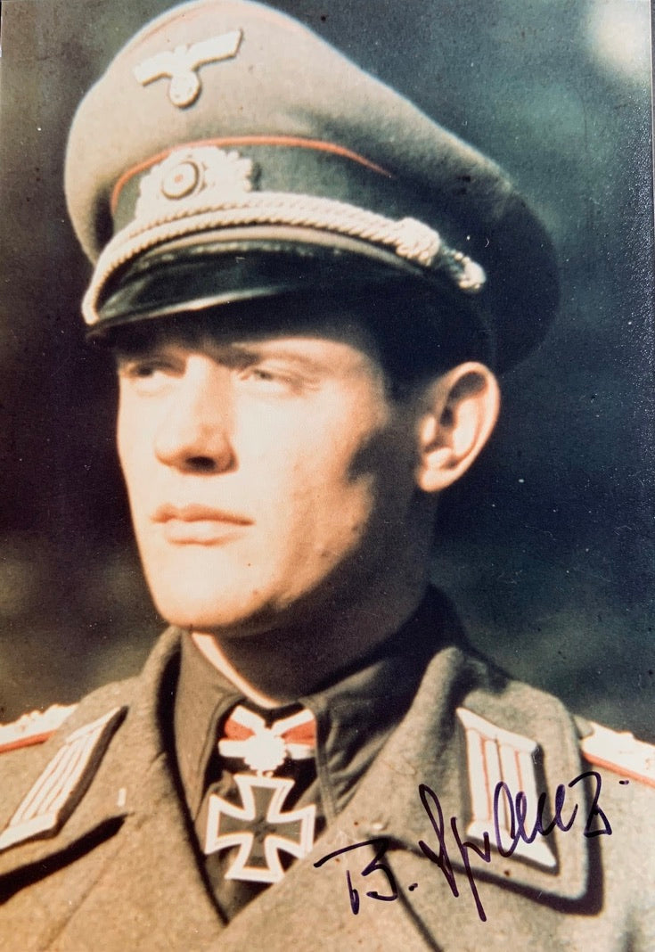 Bodo Spranz: Oakleaves holder with the Sturmgeschütz-Abteilung 185. Si ...