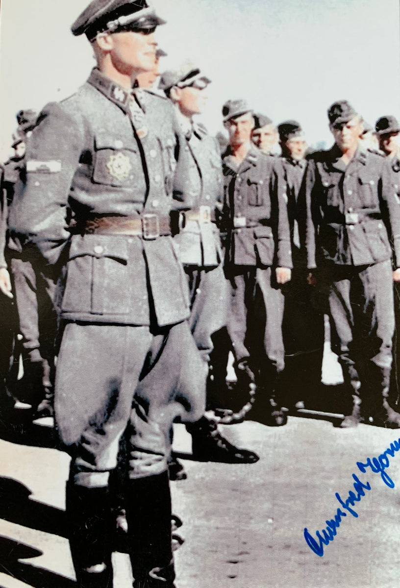 Manfred Thorn: 1. SS-Pz. Div. LSSAH: Hand signed photo – lahphotographs